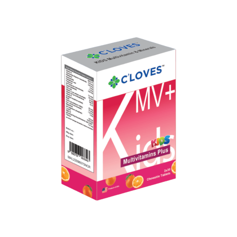 C’loves Kids Multivitamins Plus Chewable Tablets – Cloves