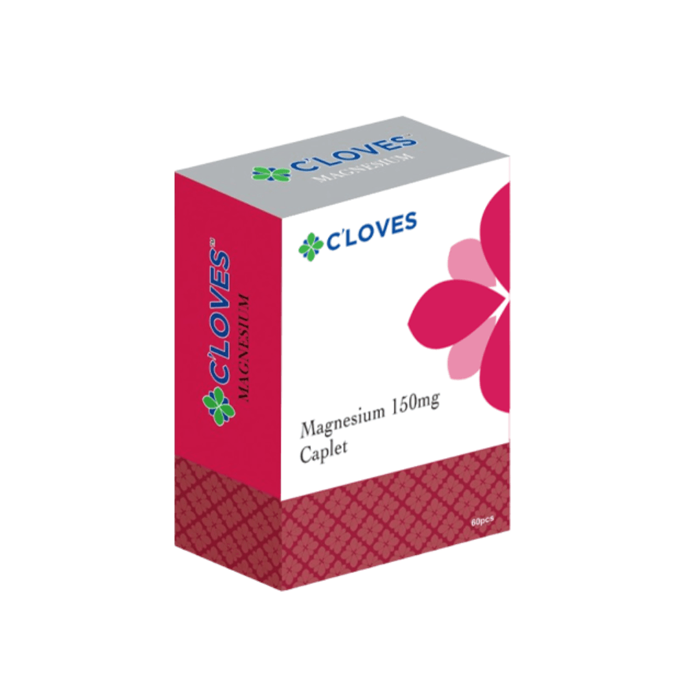C’loves Magnesium 150mg Caplet – Cloves